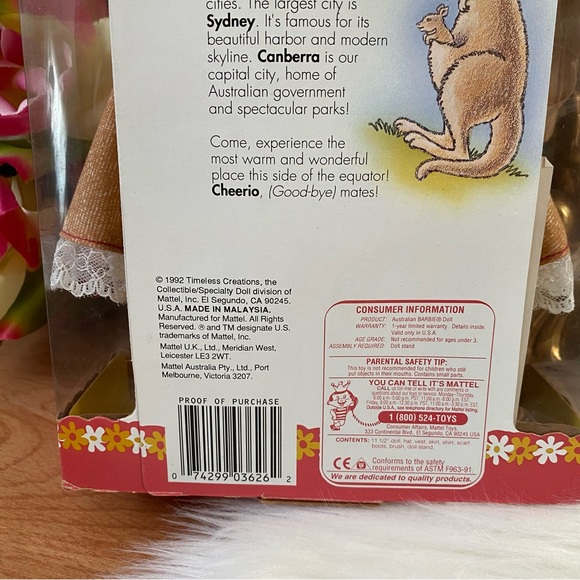 Mattel | Other | Barbie Australian Dolls Of The World Collection Mattel ...